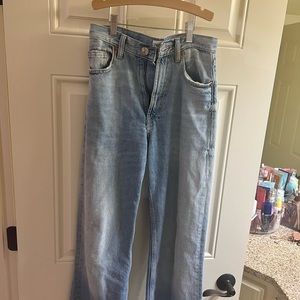 Zara | Jeans | Zara High Rise Straight Leg Jeans | Poshmark